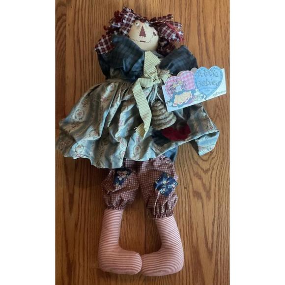 Attic Babies | Toys | Vtg Attic Babies Signed Tag Rag Doll Raggedy ...